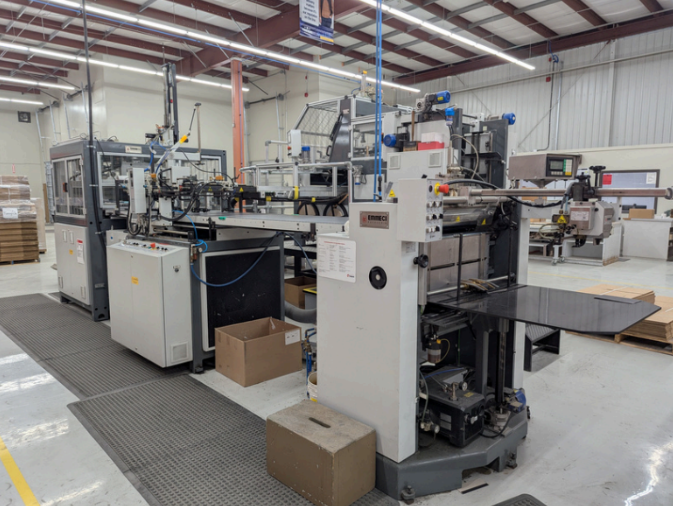 Enhance Packaging Efficiency with Preowned Emmeci Rigid Box Making Machines